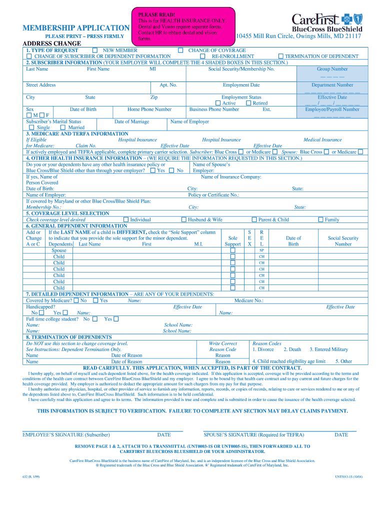 Fillable Online Dental and Vision Plan Documents - Blue Shield of ...