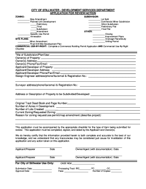 Fillable Online Fillable Online DEVELOPMENT SERVICES DEPARTMENT ...