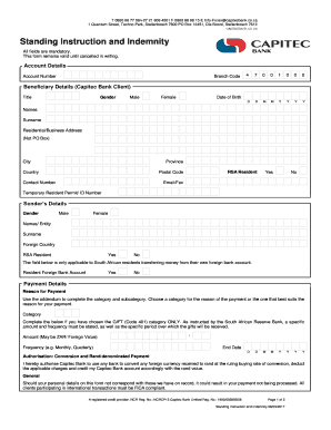 Fillable Online Fillable Online our latest transaction fees - Capitec ...