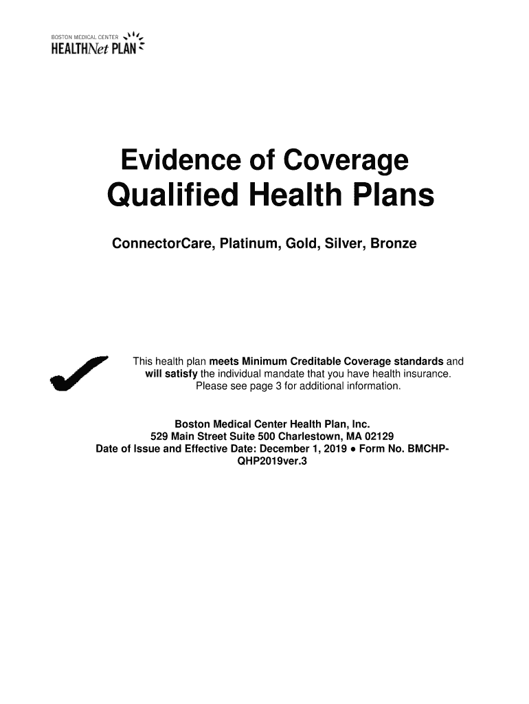 Fillable Online This health plan meets Minimum Creditable Coverage standards and Fax Email Print ...