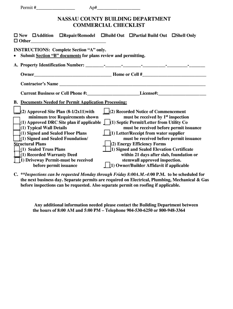 Fillable Online Building Forms and Handouts Fax Email Print - pdfFiller