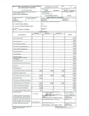Fillable Online OMB Standard Form 271, Request for Reimbursement ...