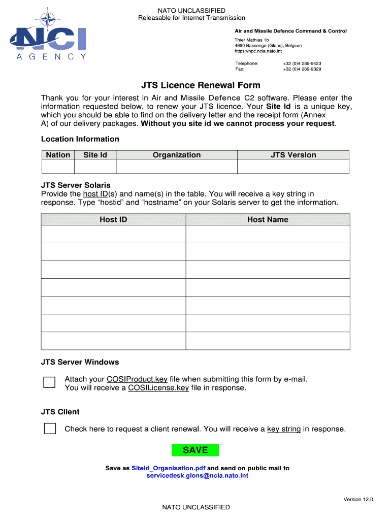 Fillable Online npc ncia nato Software Delivery Request Form - NCI ...
