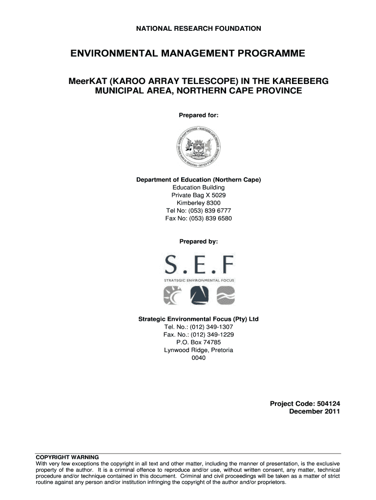 Fillable Online ESD - construction EMP. QMS template Fax Email Print ...