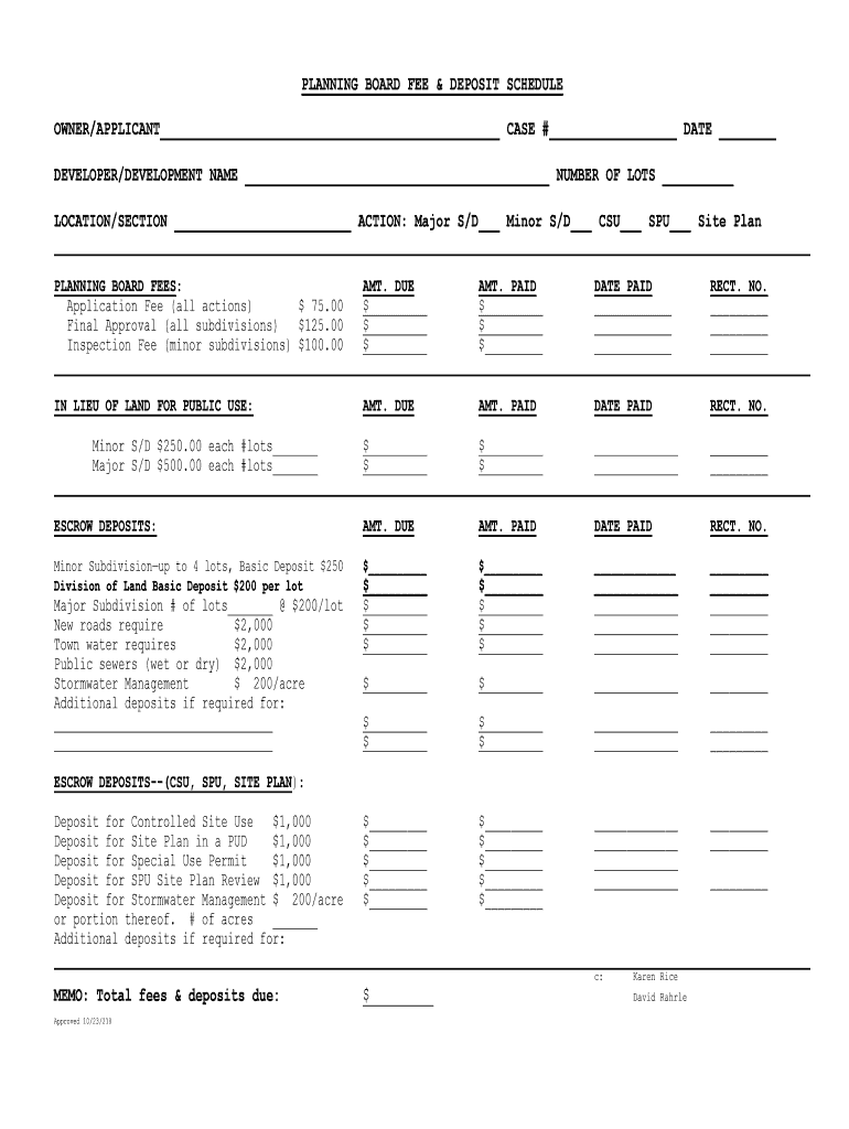 Fillable Online Planning & Zoning Board Application - Greenwich ...