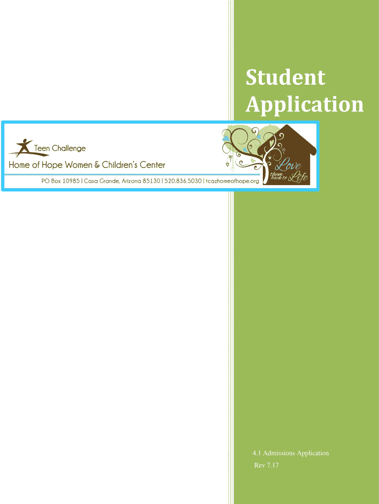 Fillable Online 1 Student Application.docx Fax Email Print - pdfFiller
