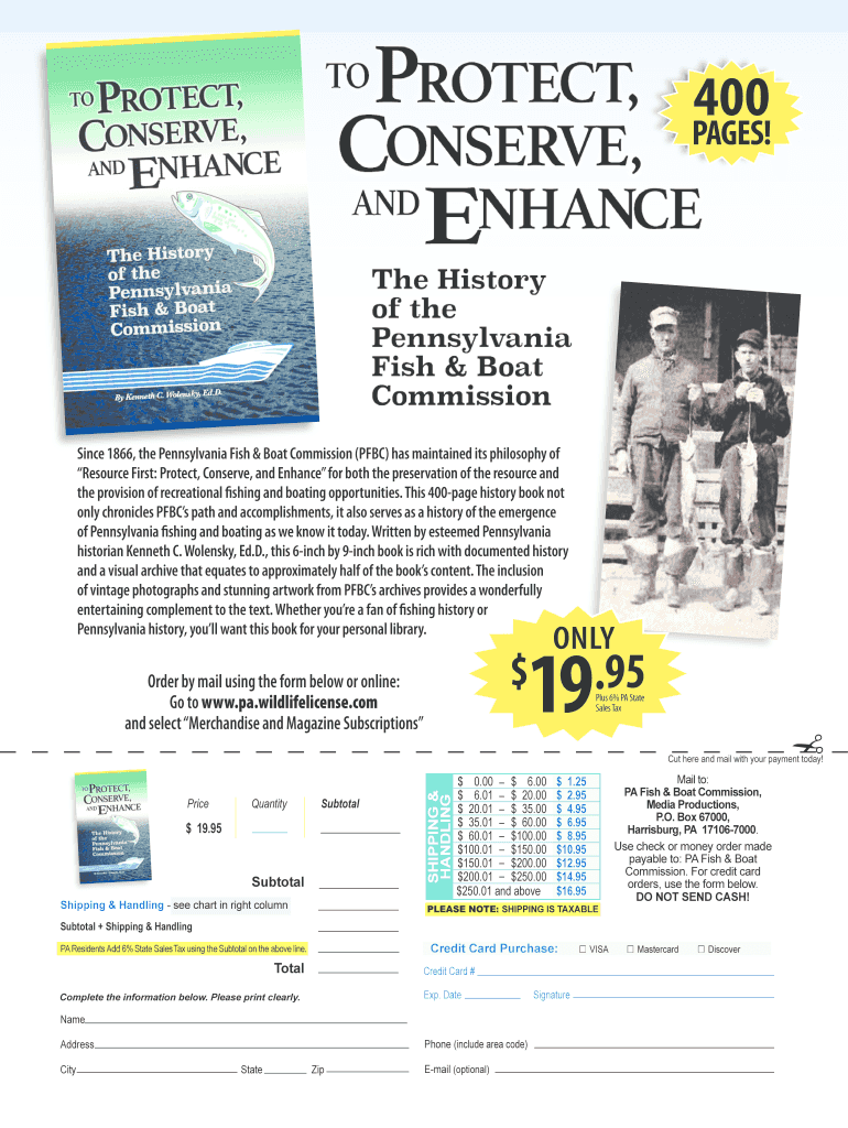 Fillable Online Resource First - PA Fish and Boat Commission Fax Email ...