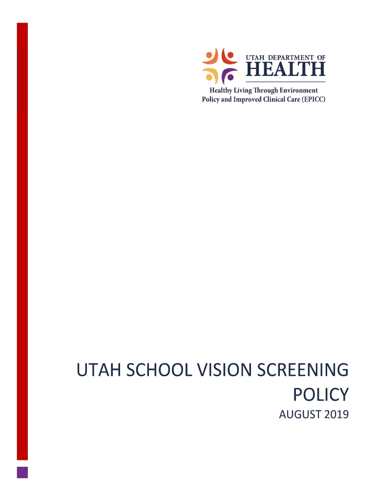 Fillable Online utah school vision screening guidelines Fax Email Print ...