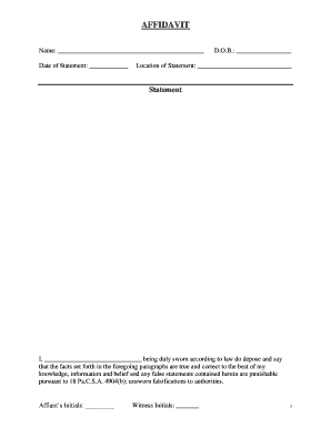 Fillable Online Same Name Affidavit Sample - gfufficio Fax Email Print ...