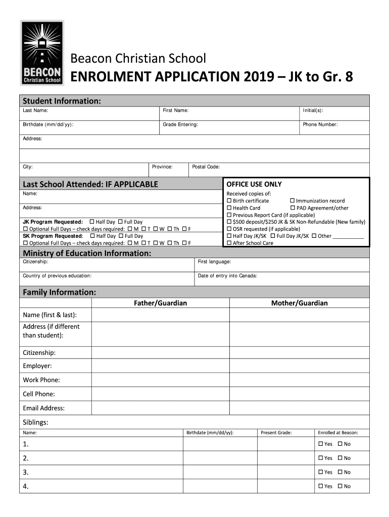 Fillable Online 2018-2019 APPLICATION WORKSHEET - Learn More Indiana ...