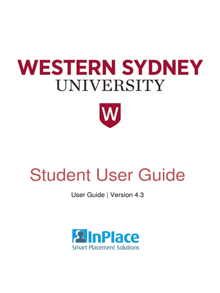 Fillable Online InPlace - Student User Guide. InPlace knowledge base ...