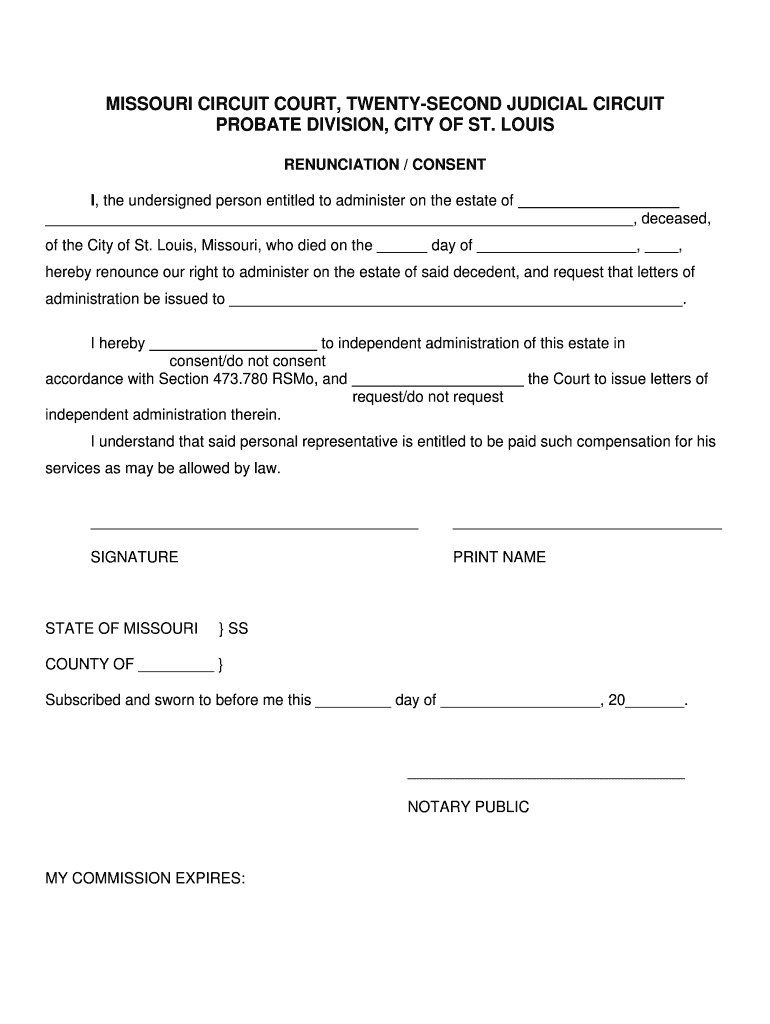 Fillable Online Justia :: Application For Letters Of Administration ... Fax Email Print - pdfFiller