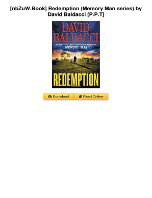 Redemption David Baldacci Pdf - Fill Online, Printable, Fillable, Blank | pdfFiller
