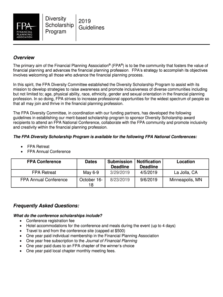 Fillable Online The 20 Best Online Certified Financial Planning (CFP ...