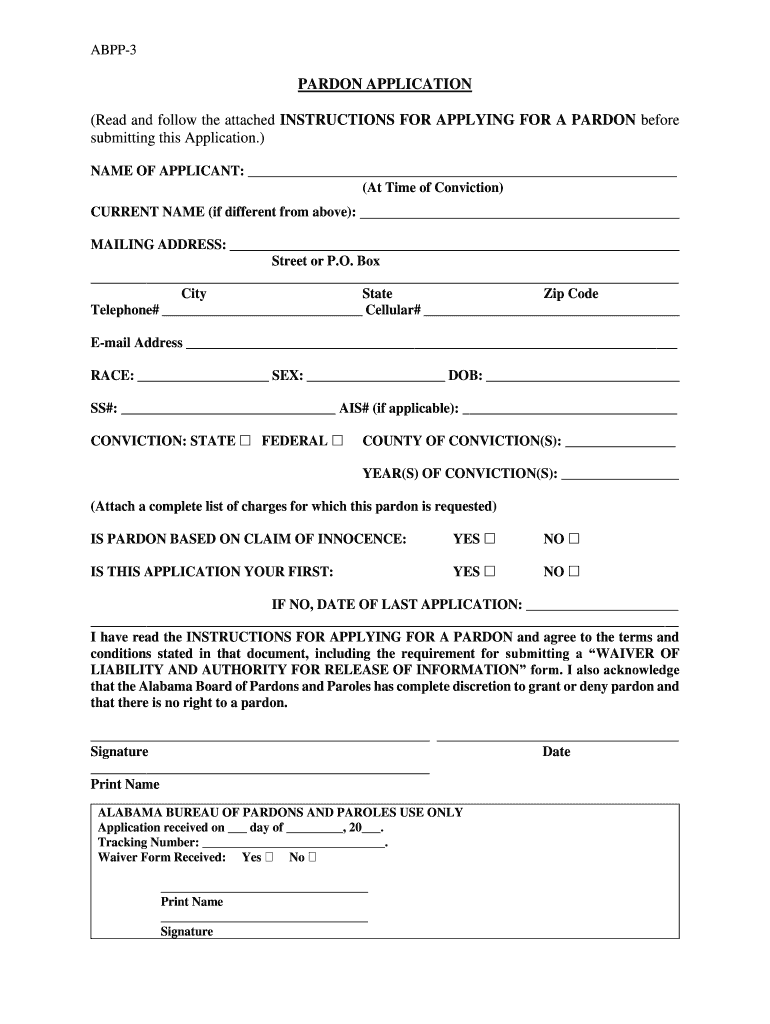 Application for Commutation of Sentence - Louisiana: Fill out & sign ...