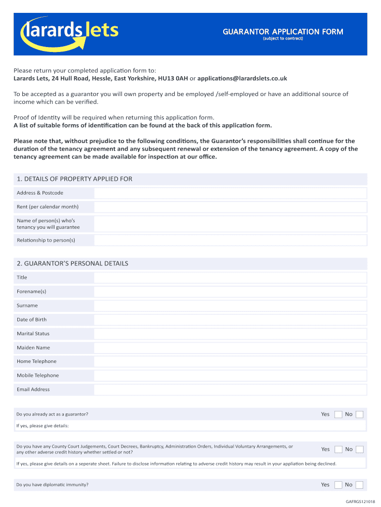 Fillable Online larards lets application form Fax Email Print - pdfFiller