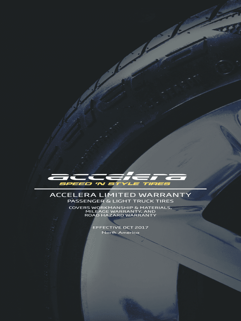 Fillable Online passenger and light truck tire limited warranty ...