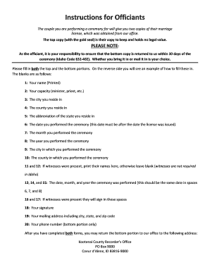 Fillable Online California Marriage License Requirements - Get Married ...