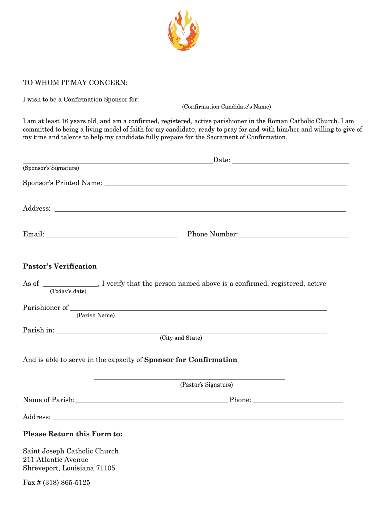 Fillable Online A LETTER TO THE BISHOP REQUESTING THE SACRAMENT OF ...