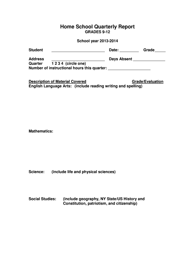 Fillable Online New York State Homeschool Paperwork - StartsAtEight Fax ...