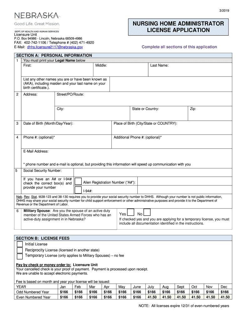 Fillable Online dhhs ne Fillable Online dhhs ne ATTACHMENT A - Nebraska Department of ... Fax ...