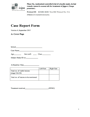 Fillable Online Case Report Form - Plos Fax Email Print - pdfFiller