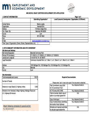 Fillable Online Minnesota Department of Employment and Economic ...