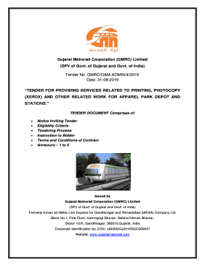 Gmrc Nprocure - Fill Online, Printable, Fillable, Blank | pdfFiller