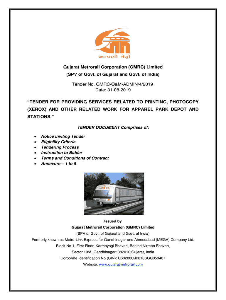 Fillable Online gmrc nprocure Fax Email Print - pdfFiller