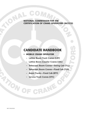 Fillable Online CCO Mobile Crane Operator Certification Overview ...