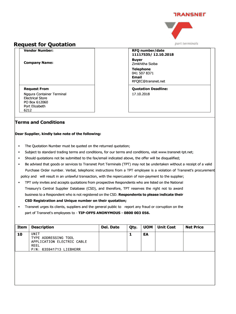 Fillable Online Transnet Home Fax Email Print - pdfFiller
