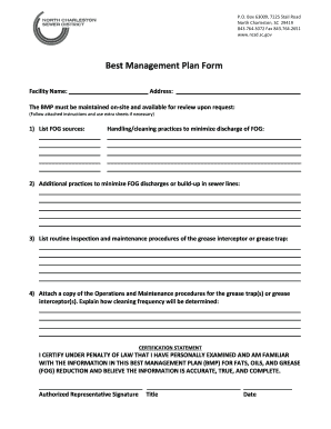 Fillable Online ncsd sc BMP Fillable form Fax Email Print - pdfFiller