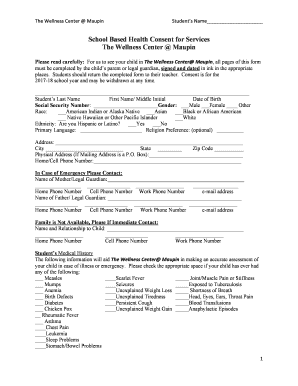 Fillable Online TWC--Maupin-Consent-Form-2017-18.docx Fax Email Print ...