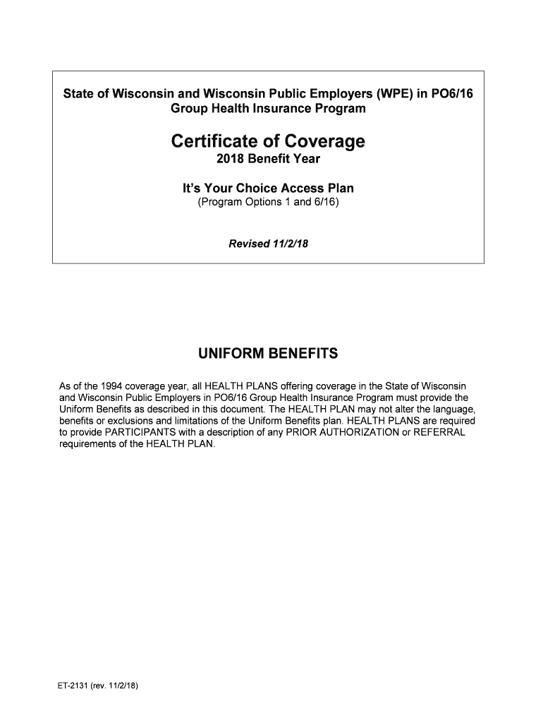 Fillable Online etf wi Fillable Online State of Wisconsin and Wisconsin ...