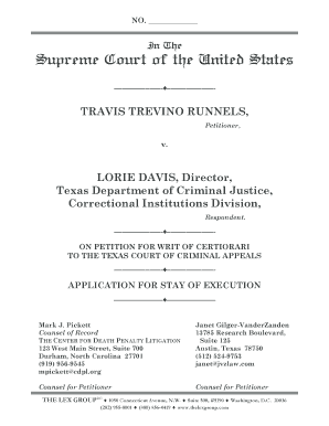 Travis Trevino Runnels - Fill Online, Printable, Fillable, Blank ...