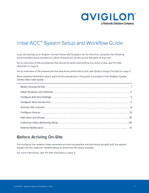Fillable Online Initial ACC System Setup and Workflow Guide - Rackcdn ...
