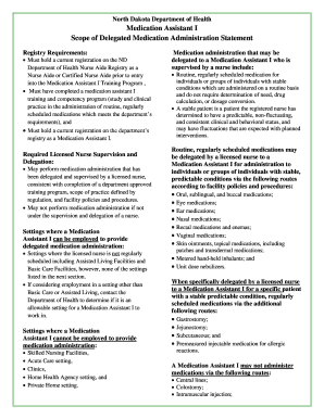 Fillable Online Medication Assistant I Fax Email Print - pdfFiller