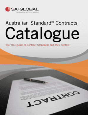 Fillable Online Australian Standard Contracts Fax Email Print - pdfFiller