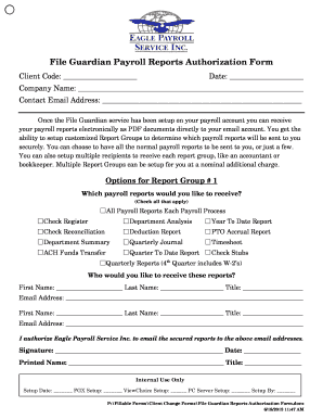 Fillable Online File Guardian Payroll Reports Authorization Form ...