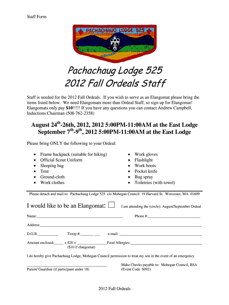Fillable Online Staff Form Fax Email Print - pdfFiller