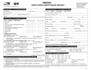 Fillable Online Employee Application - Group - New Form Effective 1/1 ...