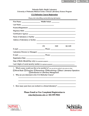 Fillable Online nphl NEBRASKA HEALTH AND HUMAN SERVICES - the Nebraska ... Fax Email Print ...