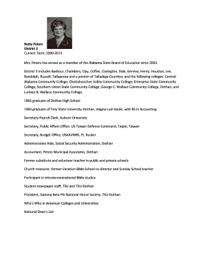 Fillable Online trenholmstate State of Alabama - Alabama Ethics ...