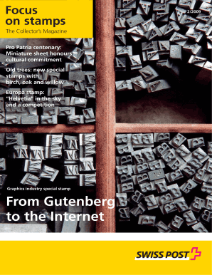 Fillable Online Focus on stamps, the collectors magazine Fax Email ...