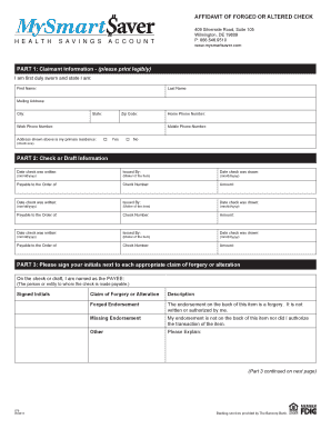 Fillable Online PART 1: Claimant Information - (please print ... - My ...