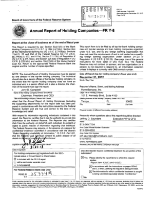 Fillable Online frbatlanta FRY6 OMB Number 71000297 Approval expires ...