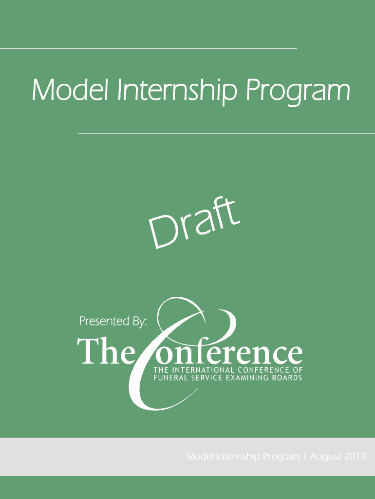 Fillable Online Model Internship Program Fax Email Print - pdfFiller
