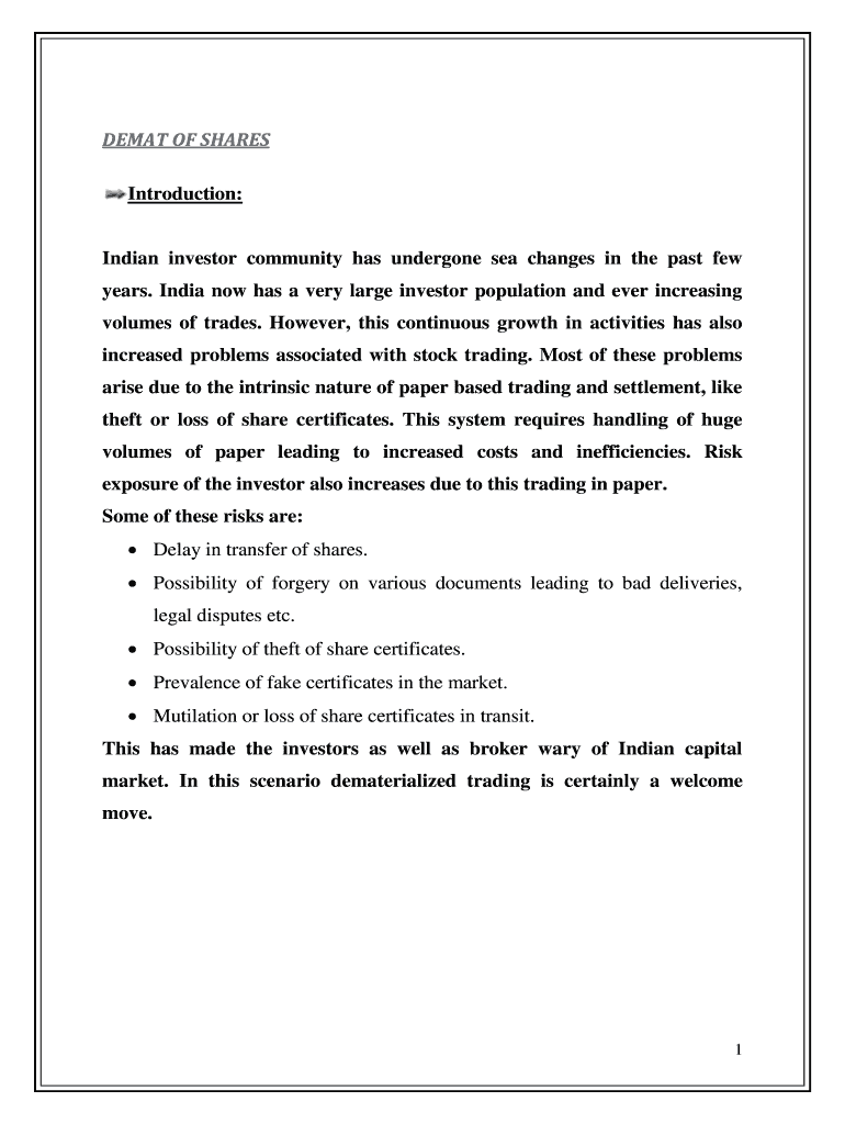 Fillable Online docshare02 docshare What will happen to your physical shares after December 5 ...