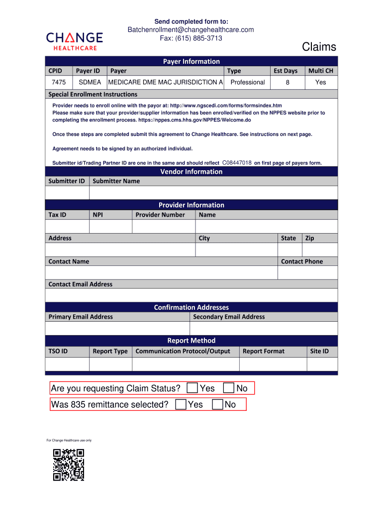 Fillable Online DME MAC Jurisdiction C - CGS Medicare Fax Email Print ...
