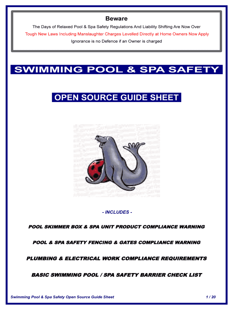 Fillable Online docshare02 docshare swimming pool & spa safety open ...